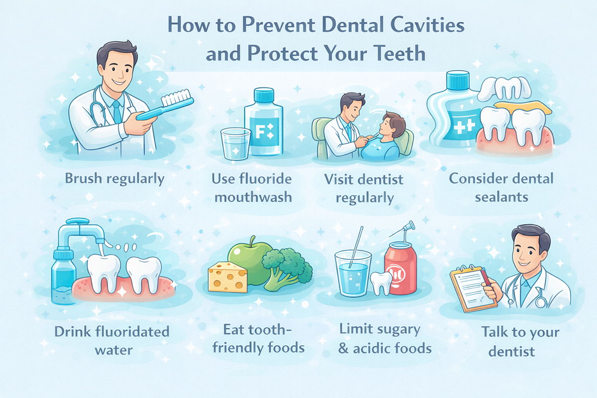 Prevent dental cavities: 8 proven habits for strong teeth