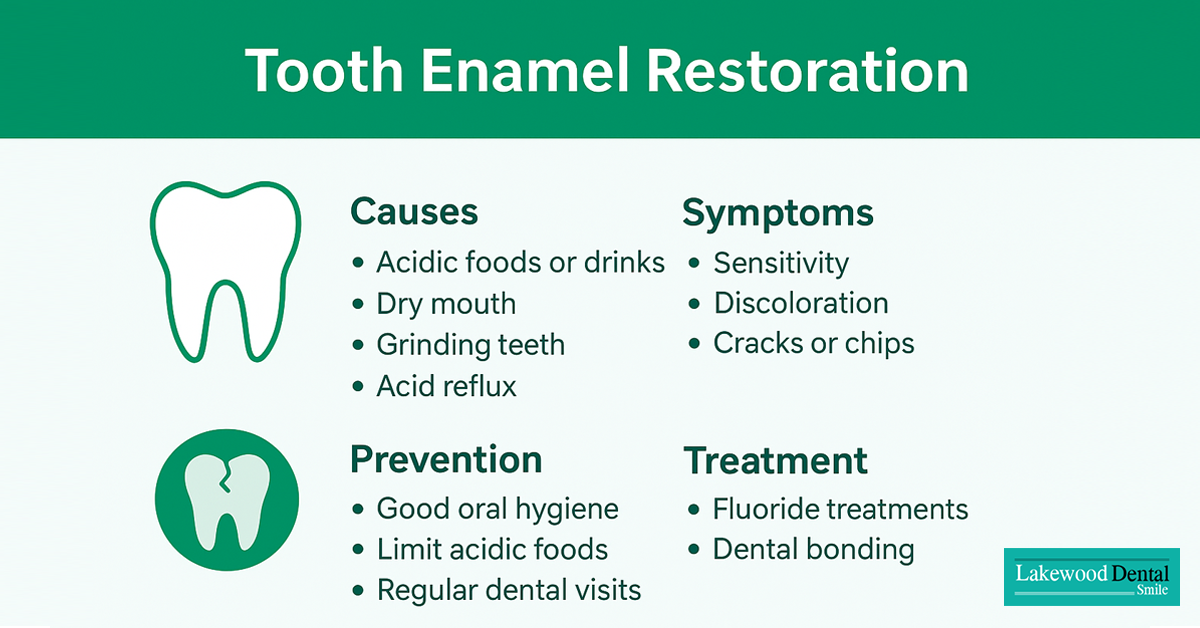 Effective Tooth Enamel Restoration Tips | Lakewood Dental Smile