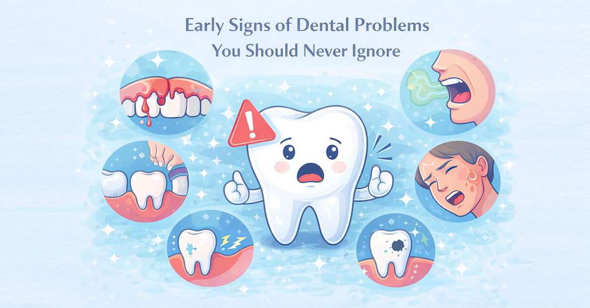 Early signs of dental problems: 9 proven warning signals