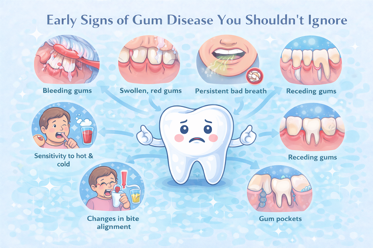 Early signs of gum disease: 8 proven warning symptoms