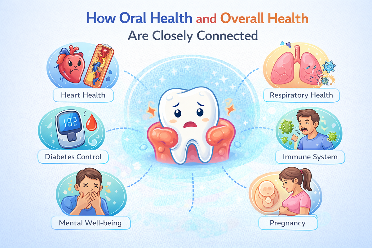 Oral Health and Overall Health: 8 Important Body Connections